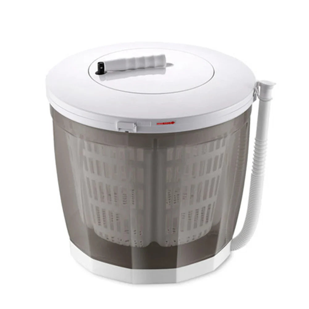Manual Hand Crank Mini Washing Machine Portable Non-Electric Compact ...