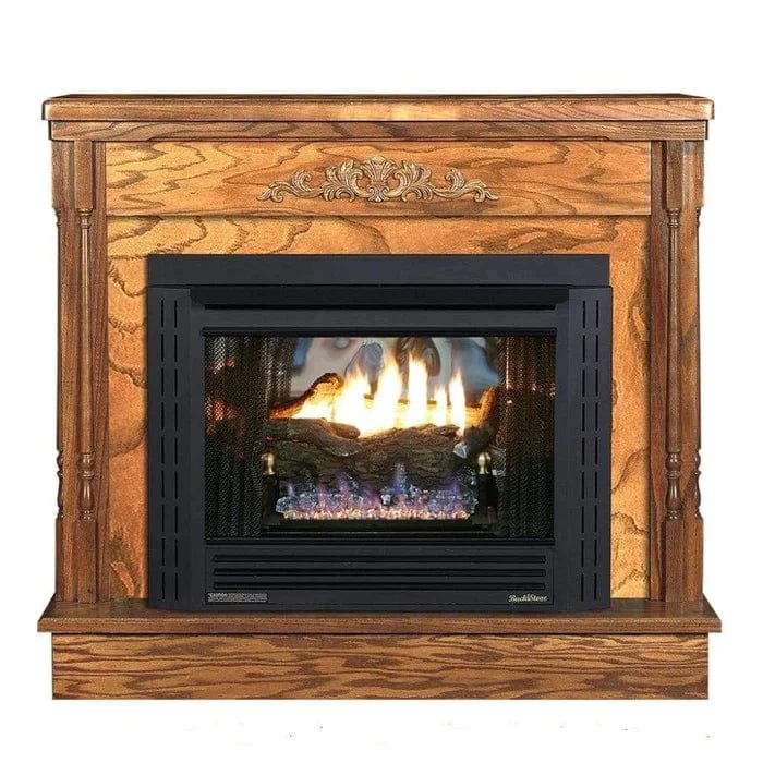 Buck Stove 50 inch Light Oak Classic Mantel for Model 34 PA KDFP34LO — Modern Homestead Co.