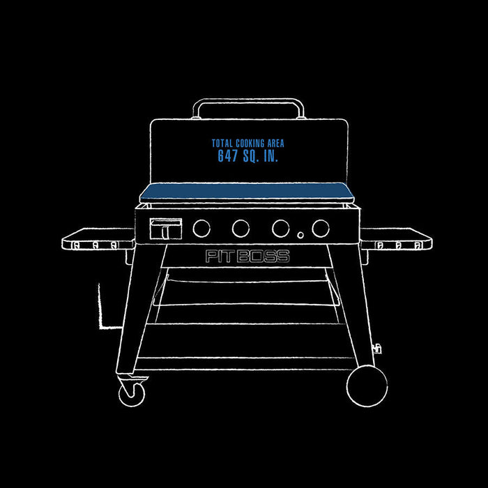 FLASH SALE! Pit Boss 4-Burner Ultimate Lift-Off Griddle — Modern ...