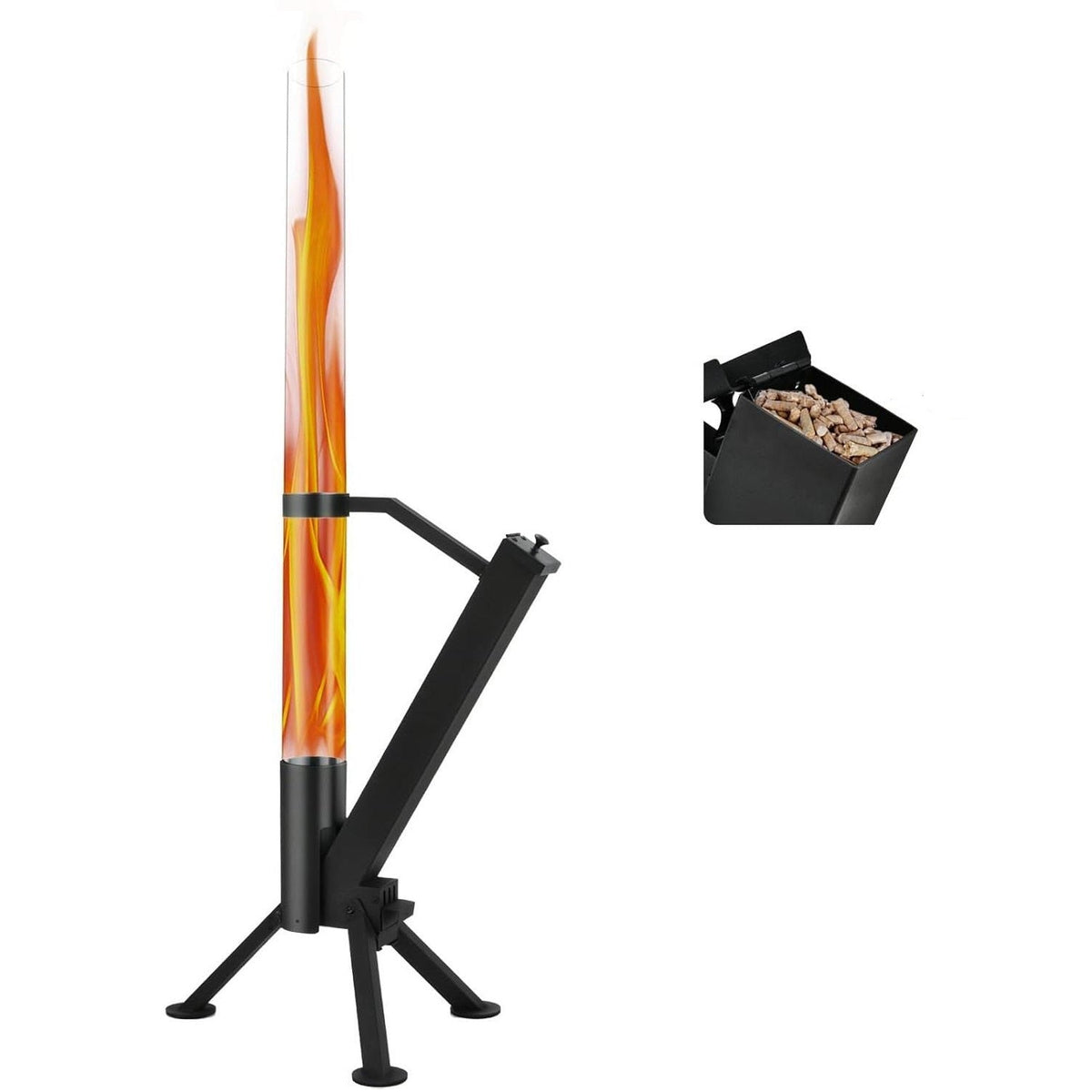 Portable Wood Pellet Fire Pit — Modern Homestead Co.